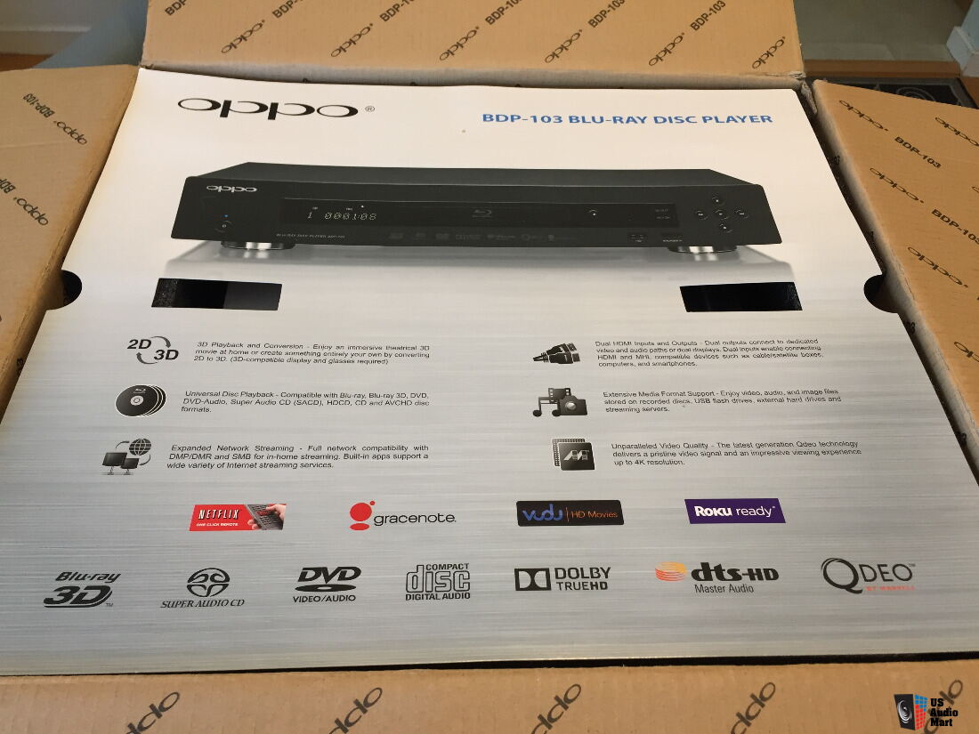 Oppo BDP 103 For Sale - US Audio Mart