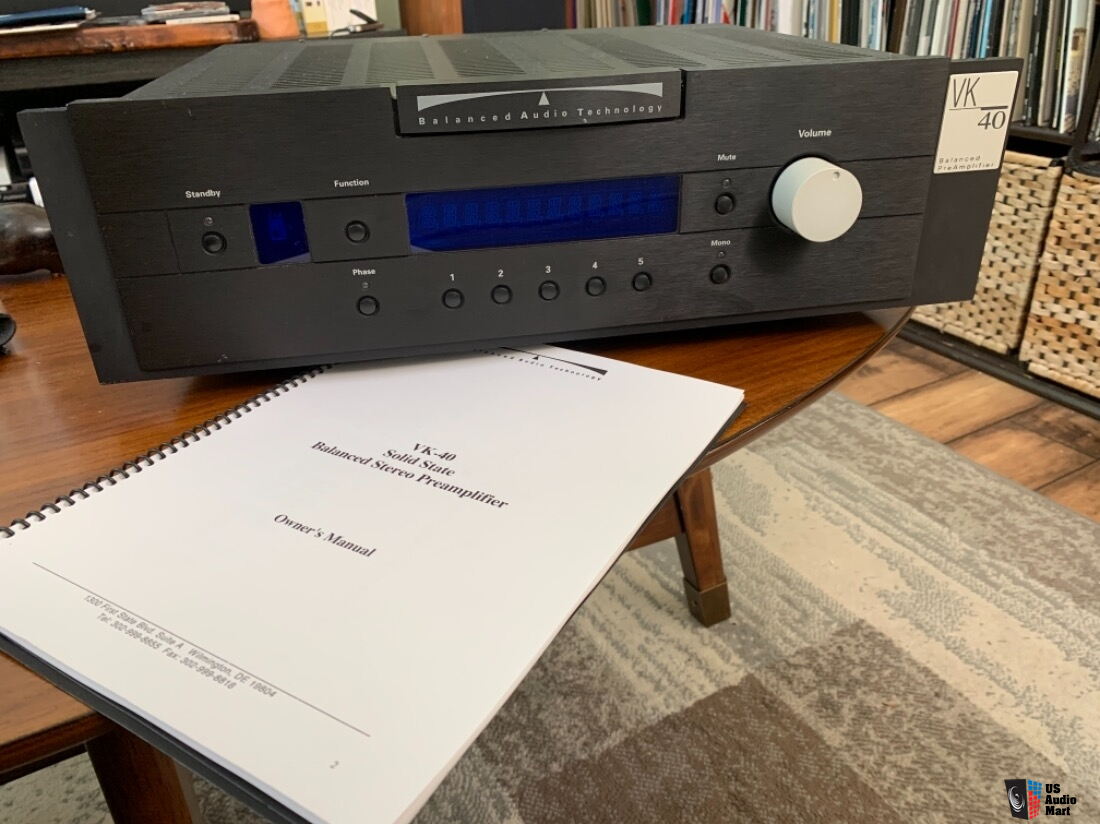 BAT VK-40 SS preamp For Sale - US Audio Mart