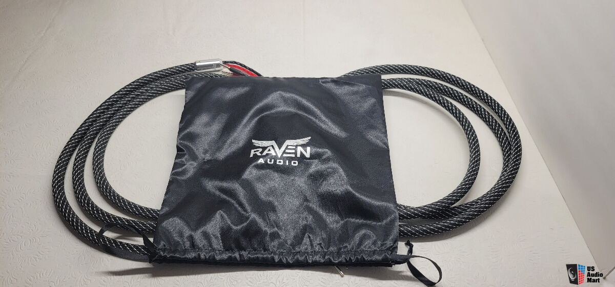 Raven Audio Speaker Cables - Pair - 3 meters For Sale - US Audio Mart