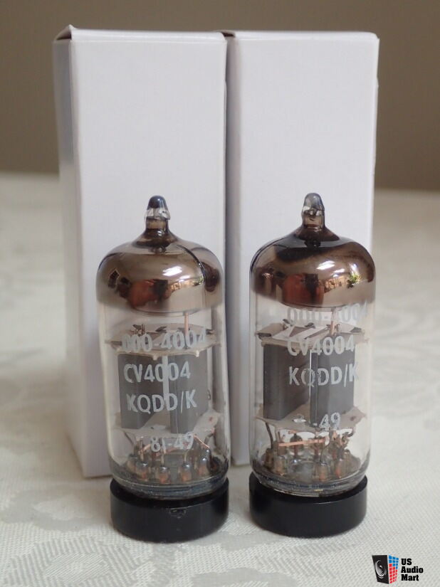 Cv4004 / 12ax7 Matched Pair Set Mullard CV4004 / 12AX7 British New Old ...