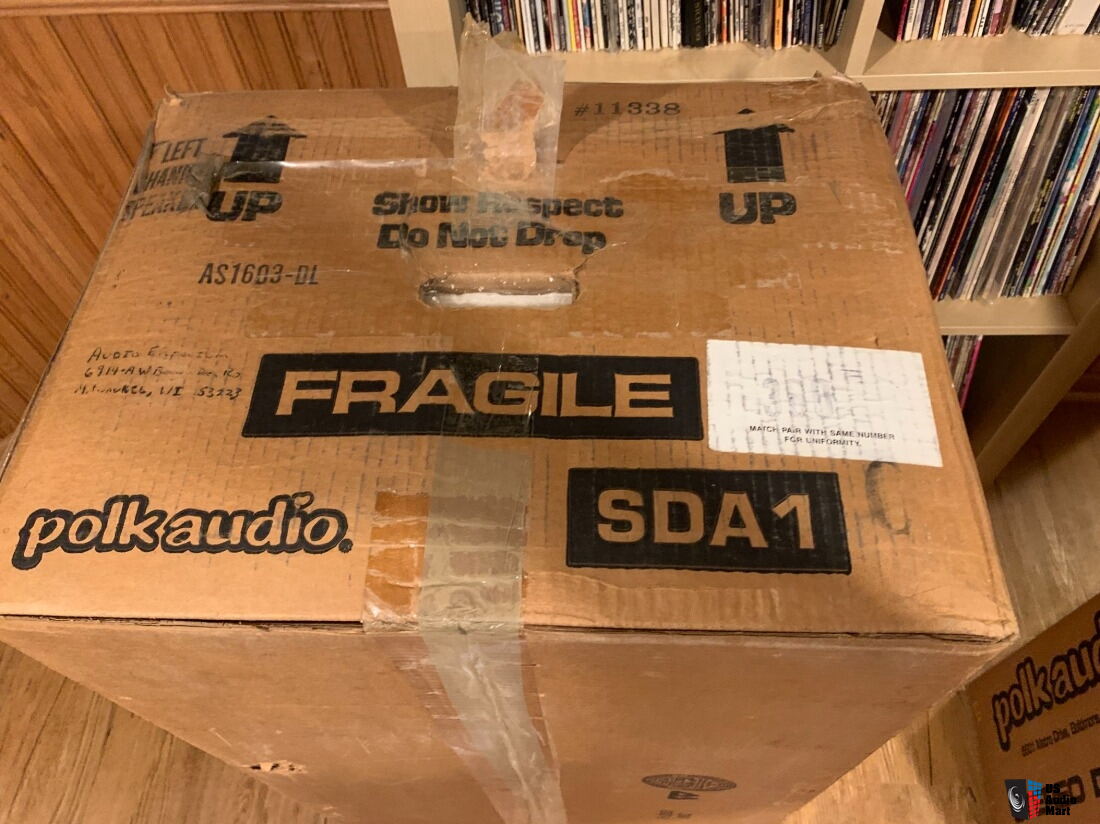 Polk Audio SDA-1C speakers - Near Perfect Condition w/ original boxes ...