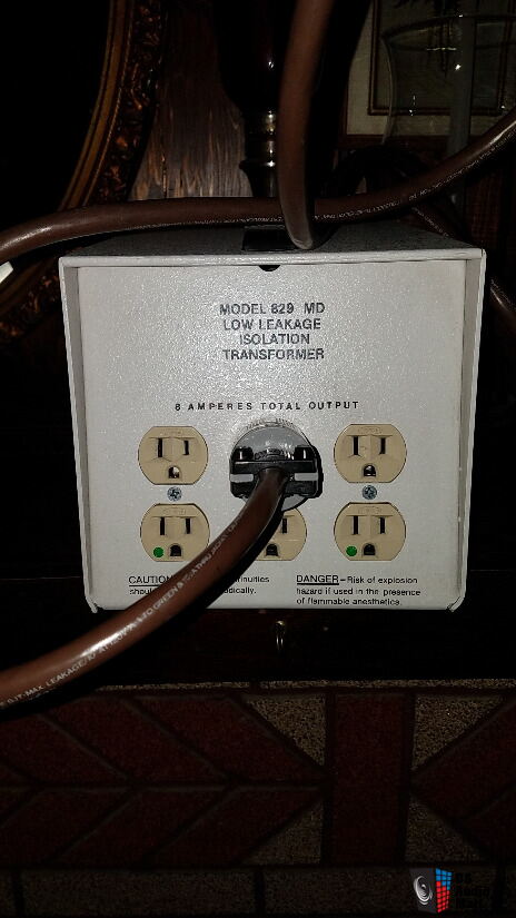 Olympus 829 MD 6 Outlet Medical Grade Isolation Transformer. Hubbell ...