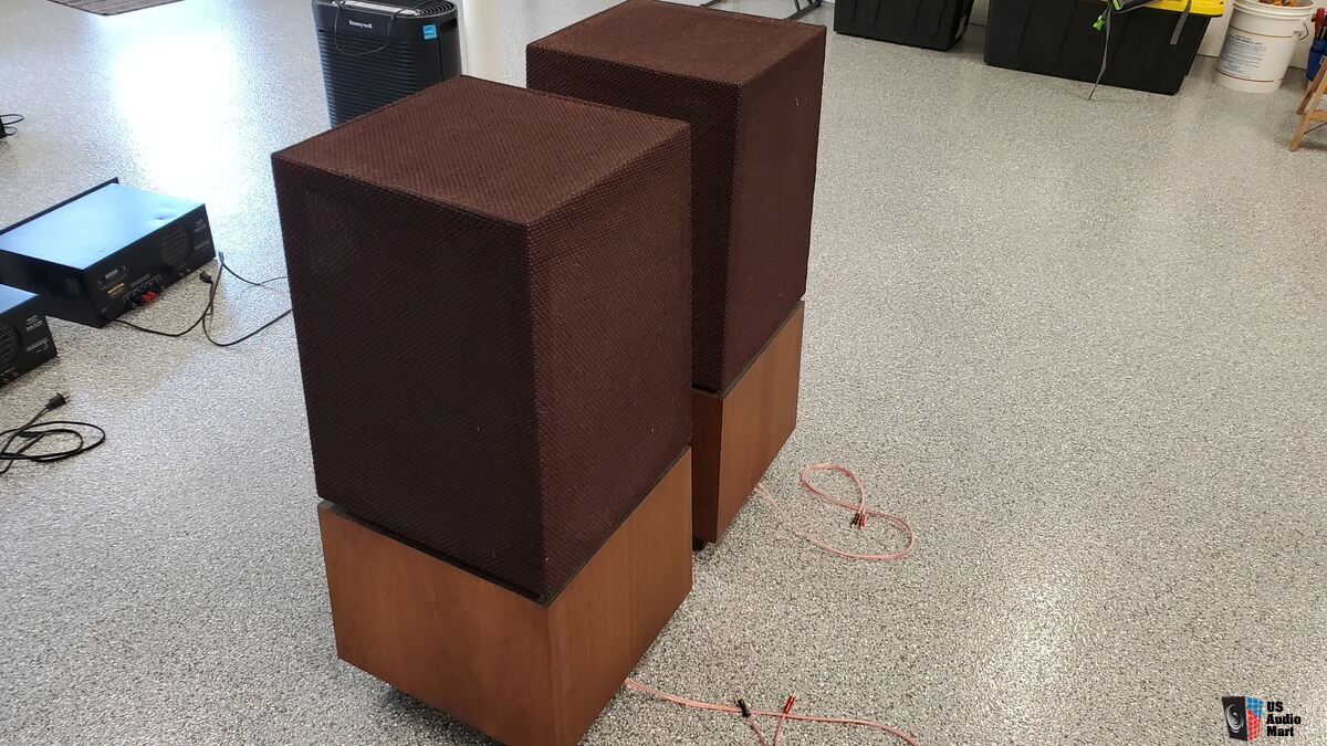 Legendary Heil AMT1a speakers with New ESS drivers all the way around ...