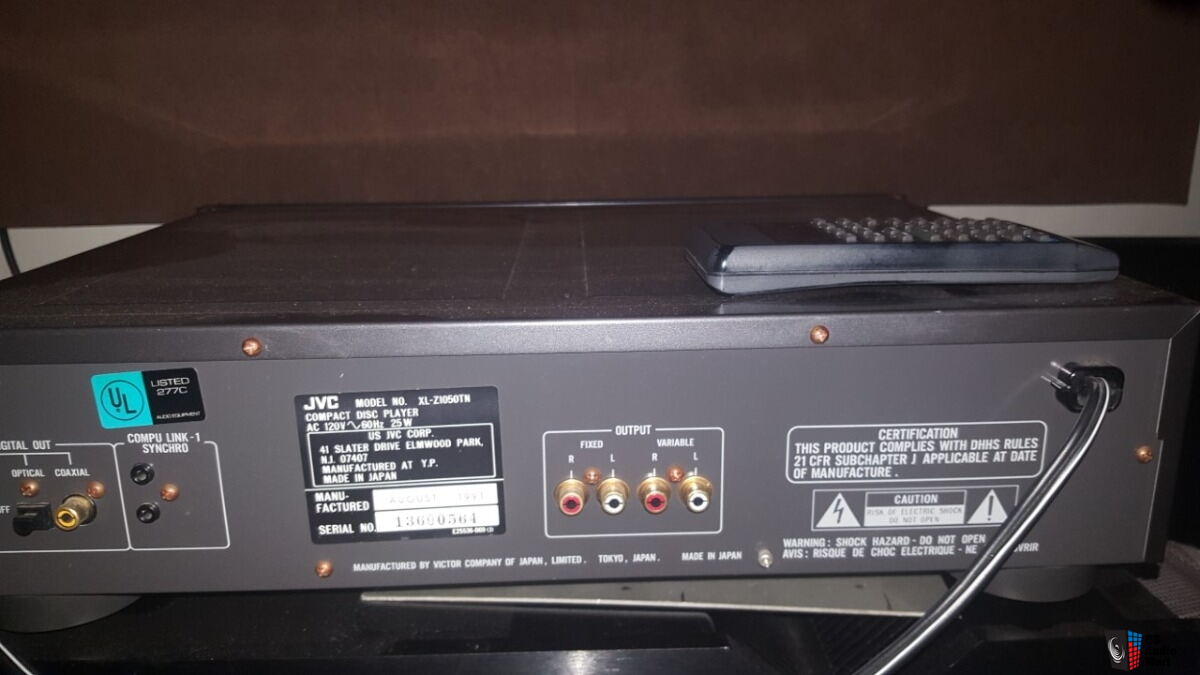 JVC XL-Z1050 CD Player Photo #3363822 - US Audio Mart