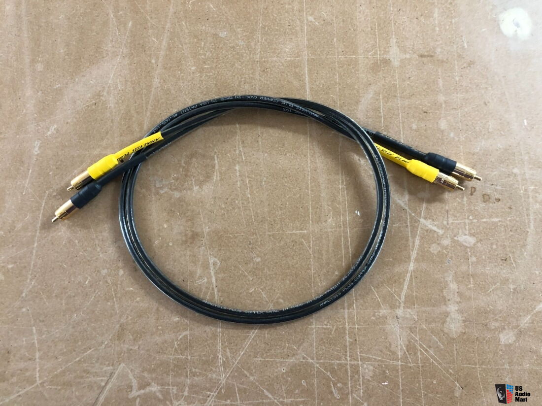 Analysis Plus Copper Oval-In Micro Interconnects, RCA, 1Meter For Sale ...
