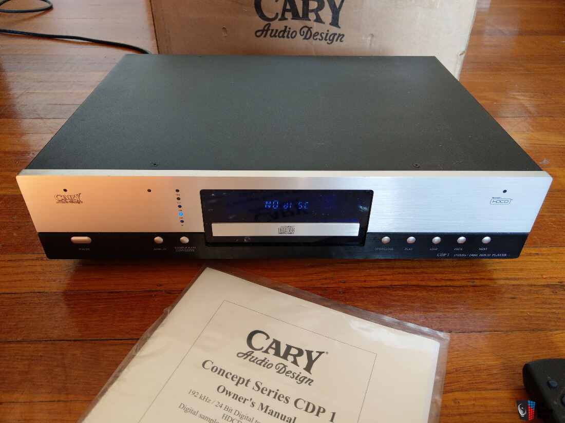 Cary Audio CDP-1 HDCD Player with Remote & Manual, in Box (Read ...