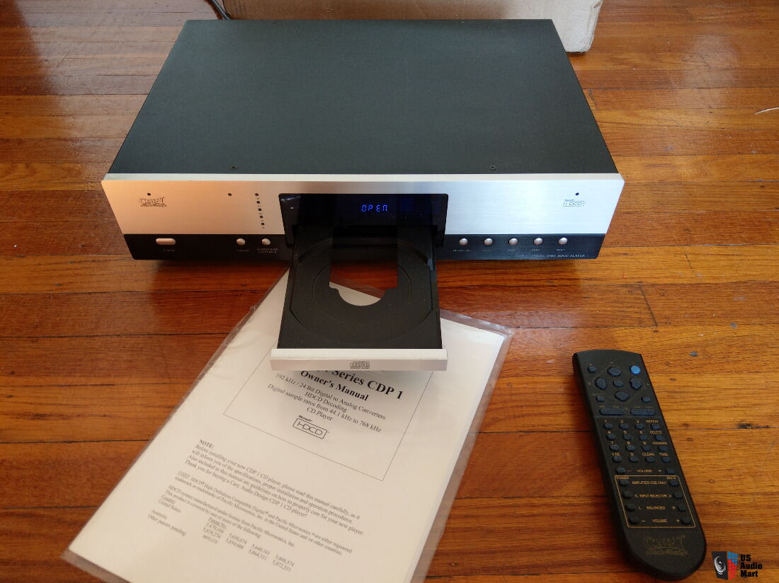 Cary Audio CDP-1 HDCD Player with Remote & Manual, in Box (Read ...