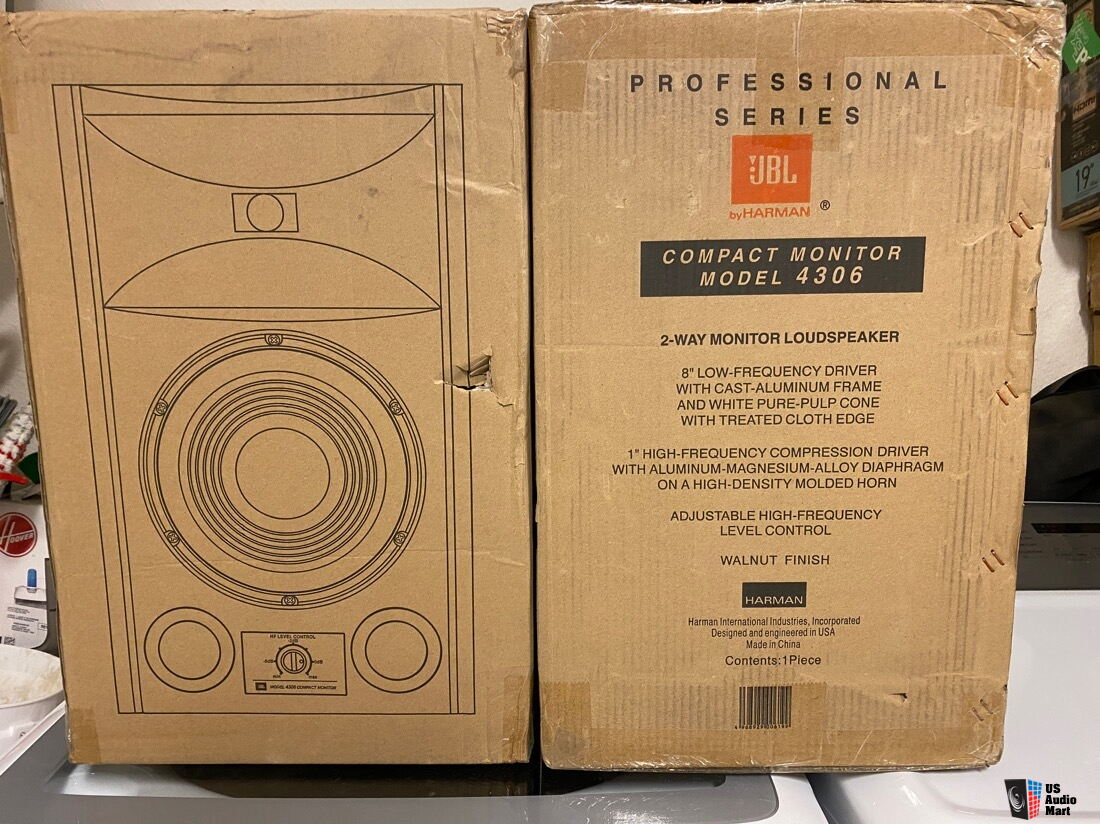 JBL 4306 STUDIO MONITORS - Iconic Blue Grills - Excellent !!! Photo ...