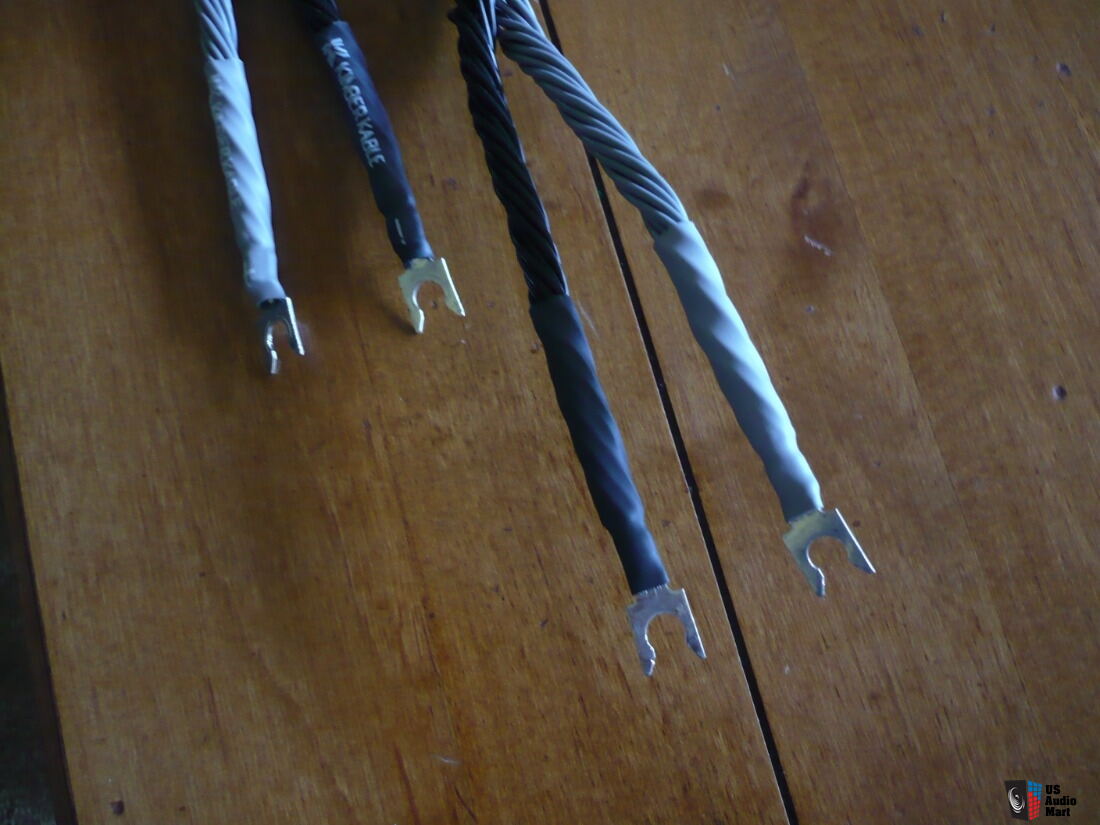 Kimber Kable 12VS 1 Meter Pair 1/4 SPADES connectors Photo #3372786 ...