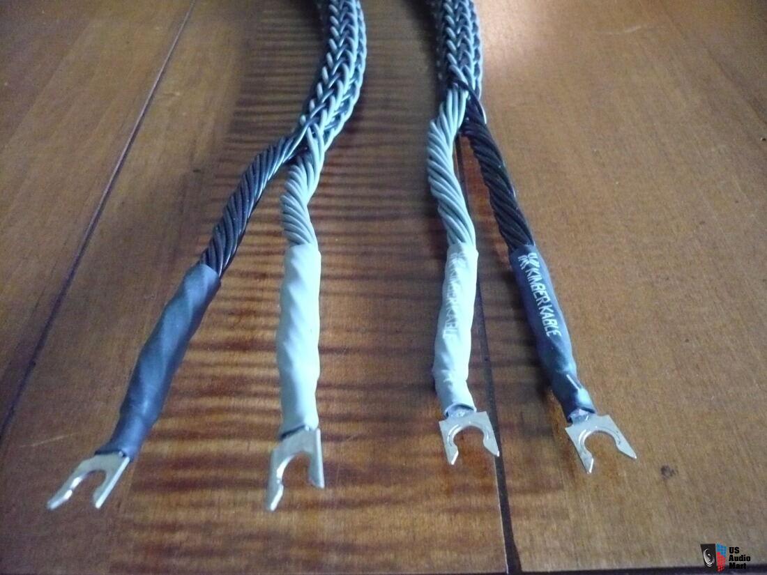 Kimber Kable 12VS 1 Meter Pair 1/4 SPADES connectors Photo #3372786 ...