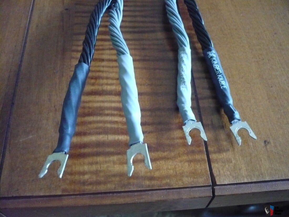 Kimber Kable 12VS 1 Meter Pair 1/4 SPADES connectors Photo #3372786 ...