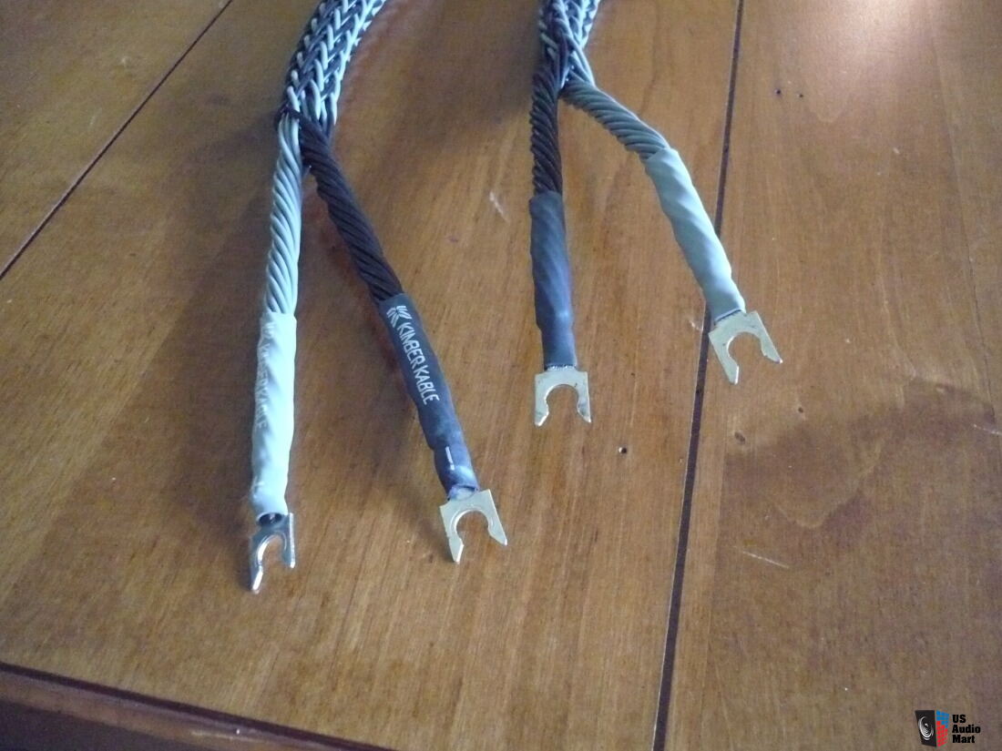 Kimber Kable 12VS 1 Meter Pair 1/4 SPADES connectors Photo #3372786 ...