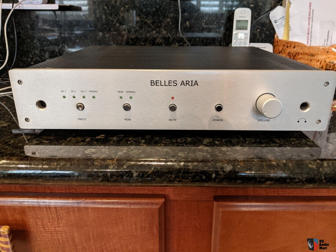 Belles Aria Preamplifier For Sale - Canuck Audio Mart