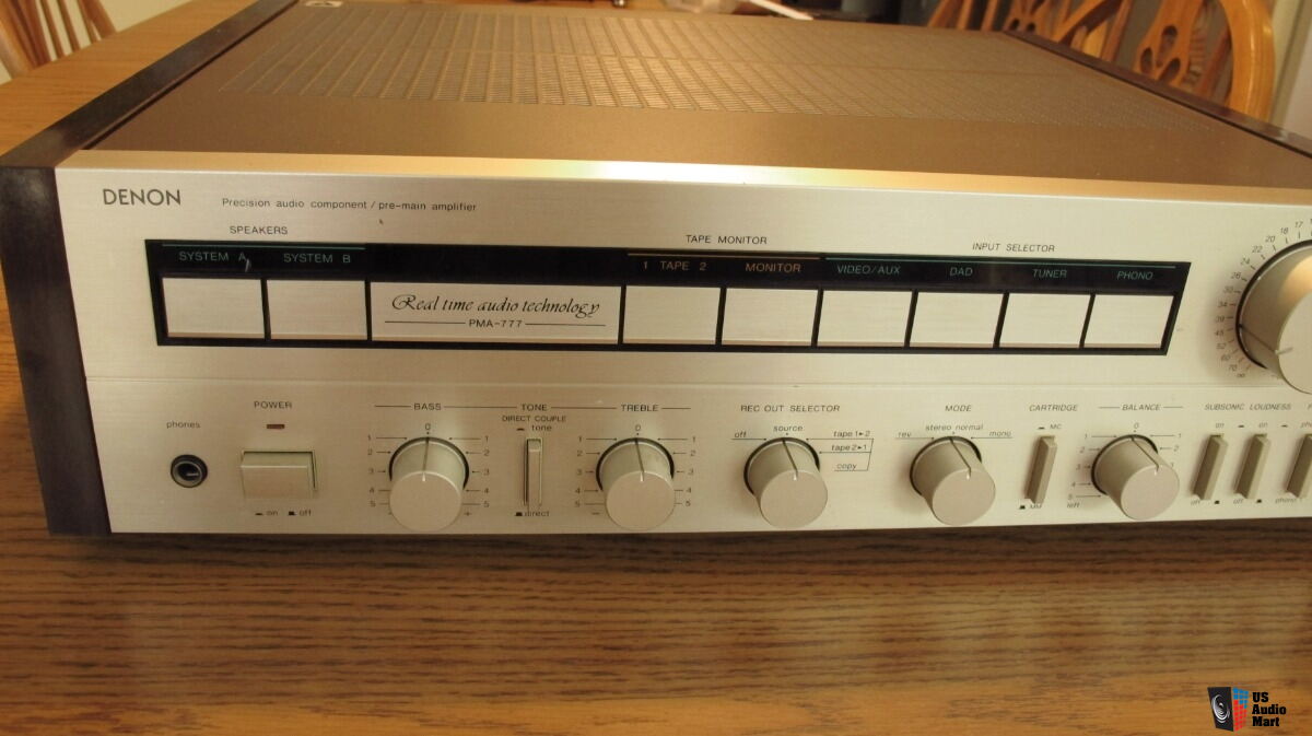 Denon PMA 777 and Denon TU 767 INTEGTRATED Amplifier and TUNER Photo ...