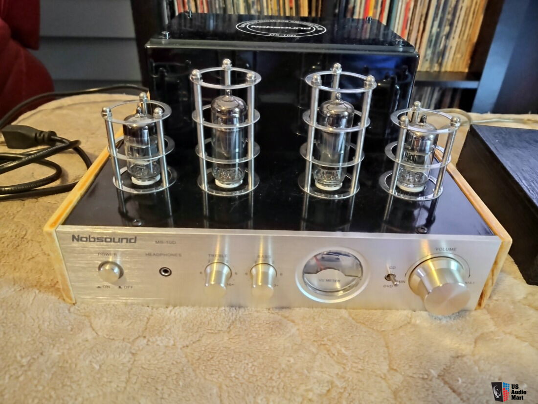 Nobsound MS-10D Valve integrated amp, used as fully balanced Headphone ...