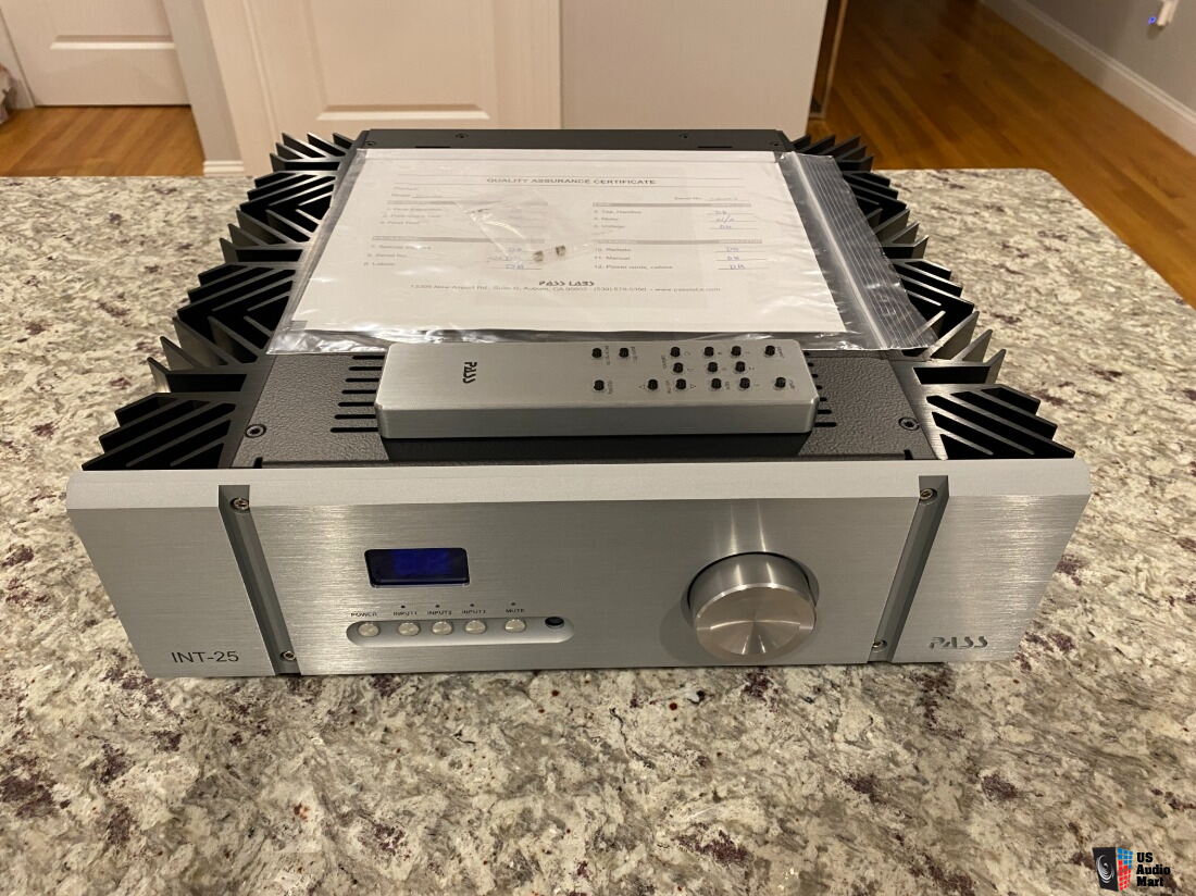 Pass Labs INT-25 Integrated Amplifier For Sale - US Audio Mart