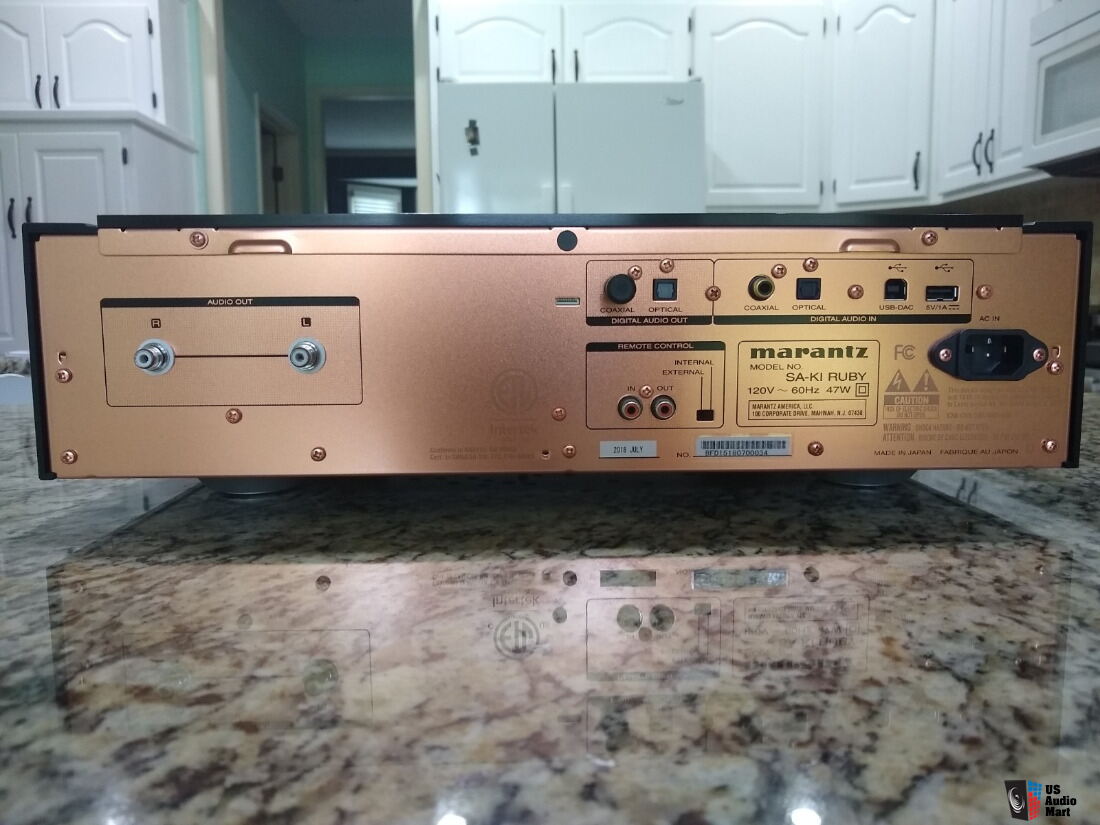 Marantz SA-KI Ruby CD/SACD Signature DSD player! Special edition ...