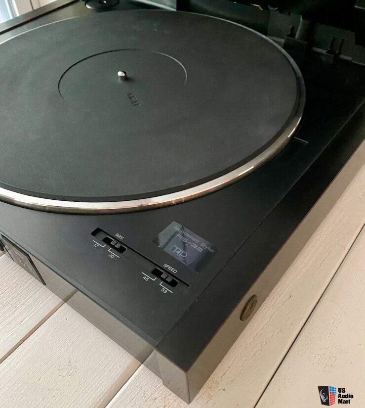 Akai AP-M719 Linear Turntable Belt-driven with brand new Audio Technica ...