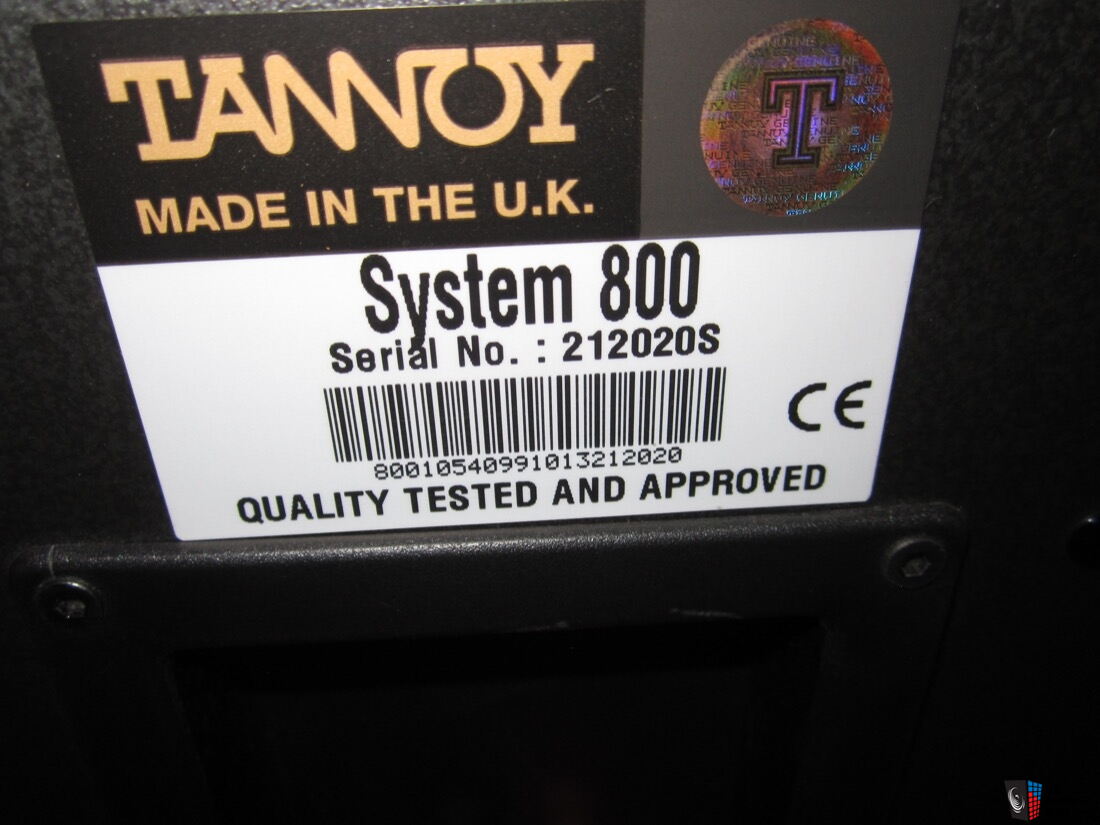 Tannoy System 800 Speakers, Nice Condition, Made in the UK Photo ...