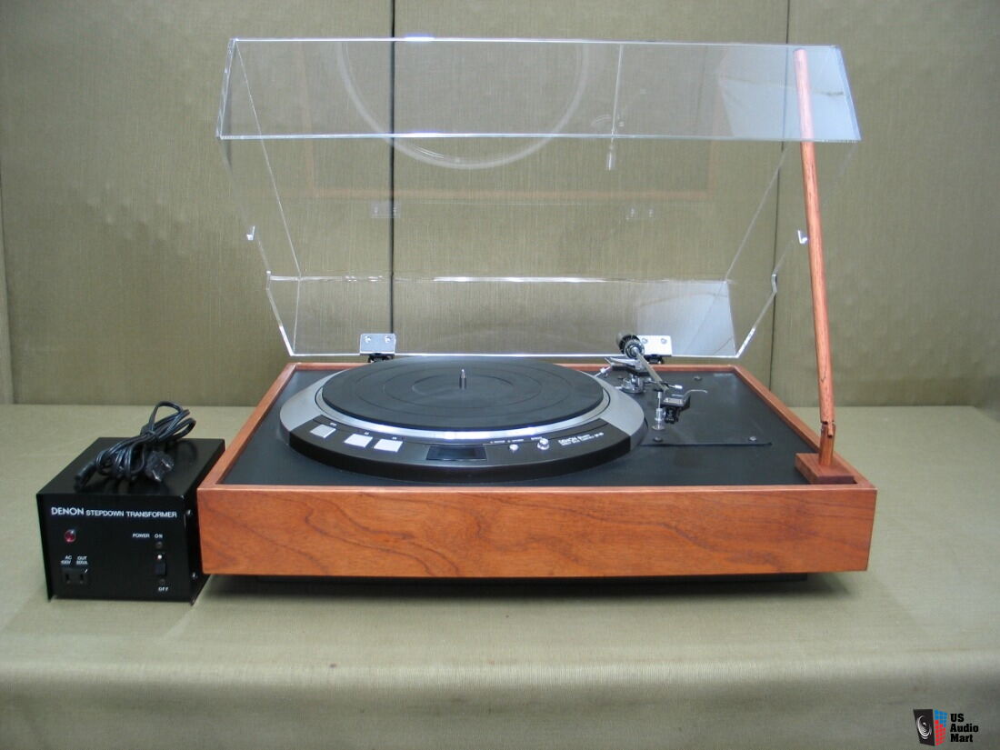 Denon DP-80 Turntable /Grace G-707 Tonearm/Grado Red Custom Plinth ...