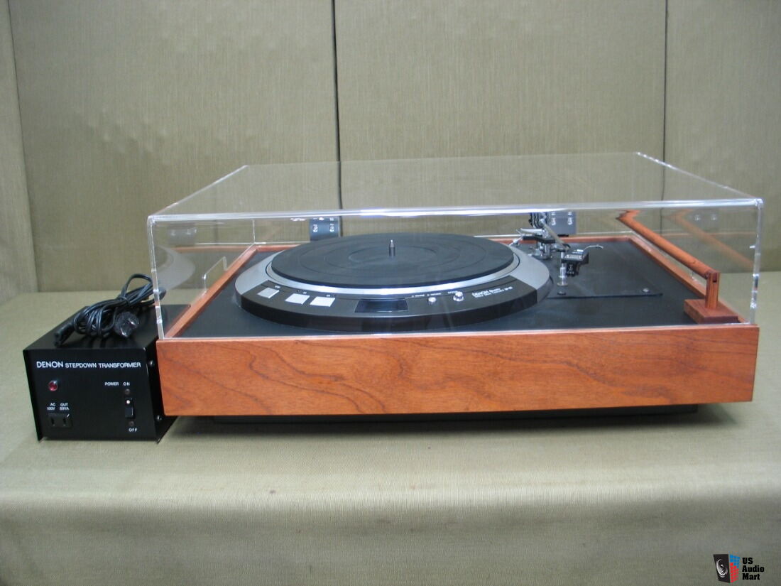 Denon DP-80 Turntable /Grace G-707 Tonearm/Grado Red Custom Plinth ...