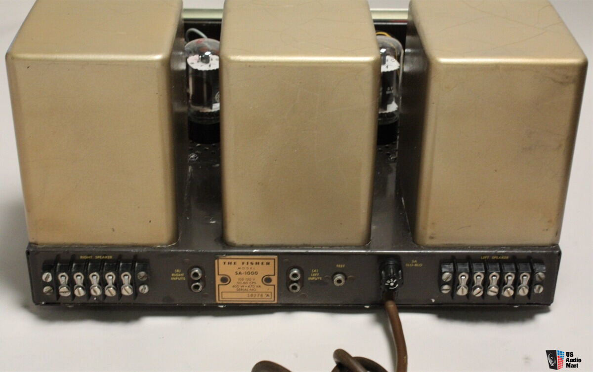 Fisher SA-1000 Tube Amplifier Photo #3389592 - US Audio Mart