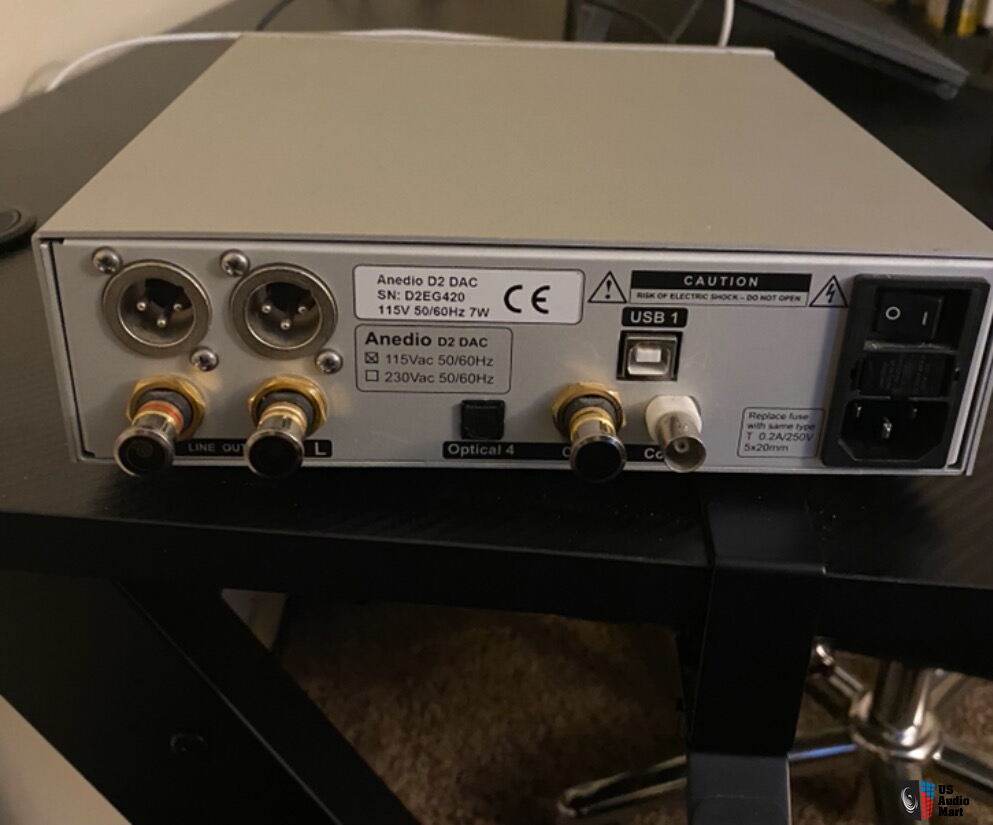 Anedio D2 Dac/headphone amp For Sale - US Audio Mart