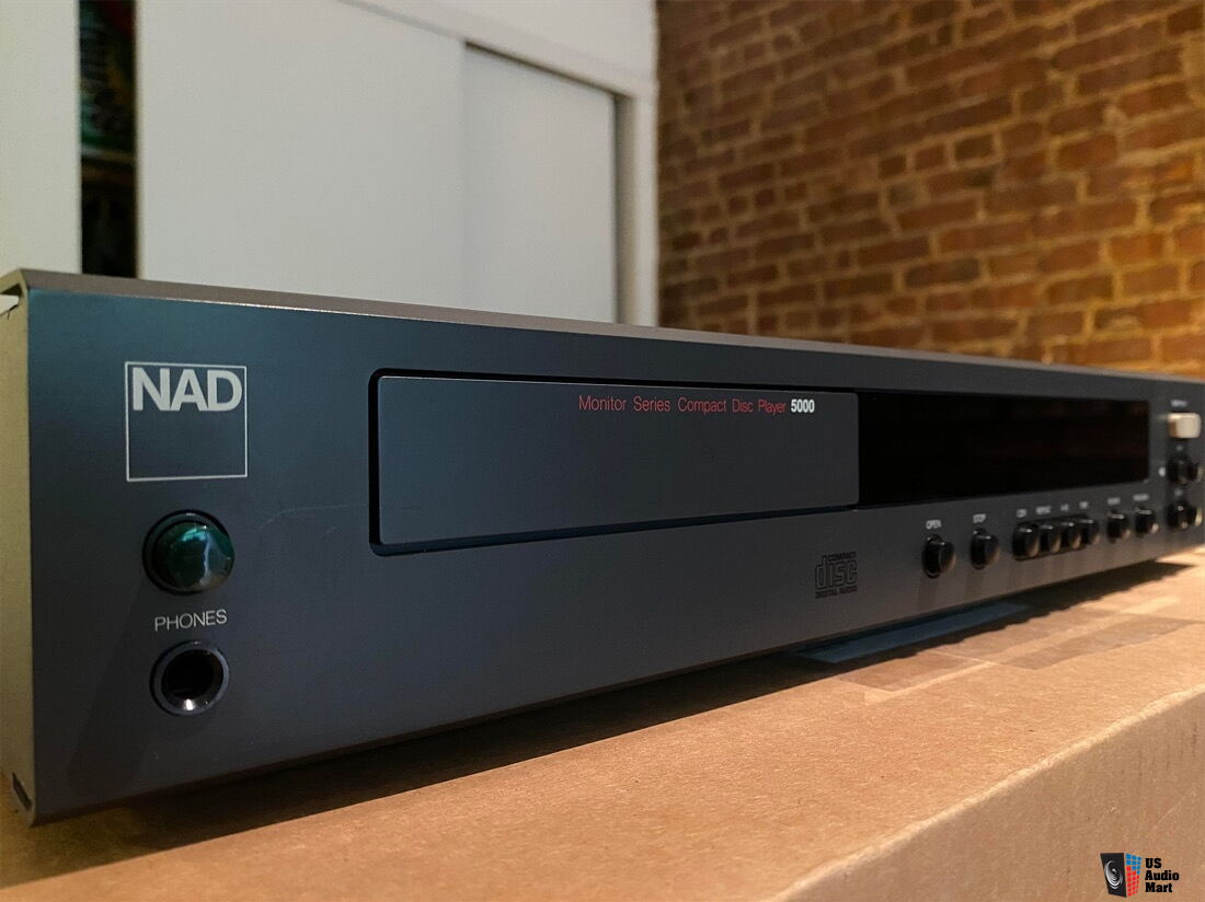 nad-5000-monitor-series-cd-player-transport-needs-work-for-sale-us