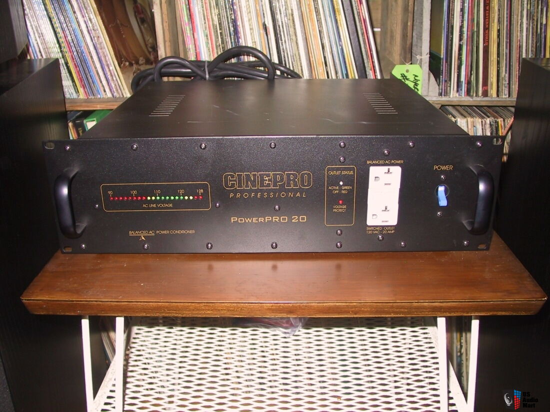 Cinepro GEAR..... POWER Amp POWERPRO 20 professional line balancer ...