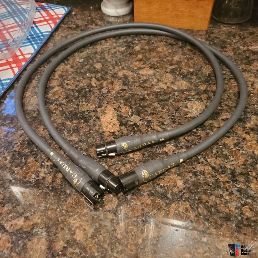 Cardas Golden Reference XLR Interconnects, 1 Mtr, Certificate of ...