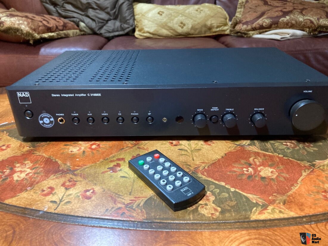 NAD C 316BEE Integrated Amplifier With Remote Control Ships Free For