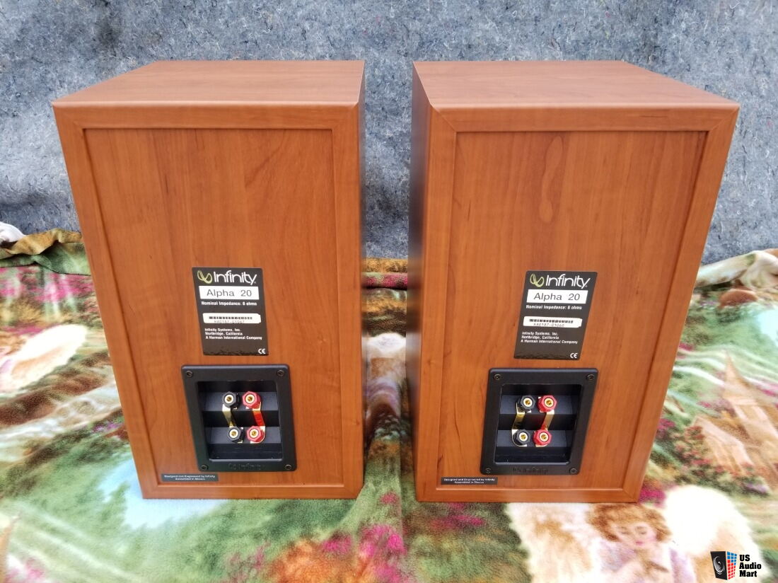 Infinity ALPHA 20 Speakers Photo #3407163 - US Audio Mart