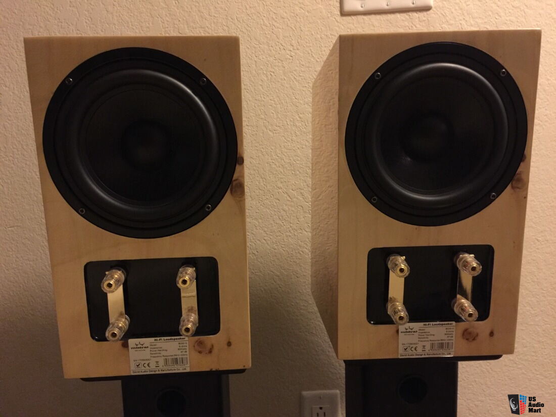Mistral BOW-III Bookshelf Speakers in Maple/Briarwood Veneer Photo ...