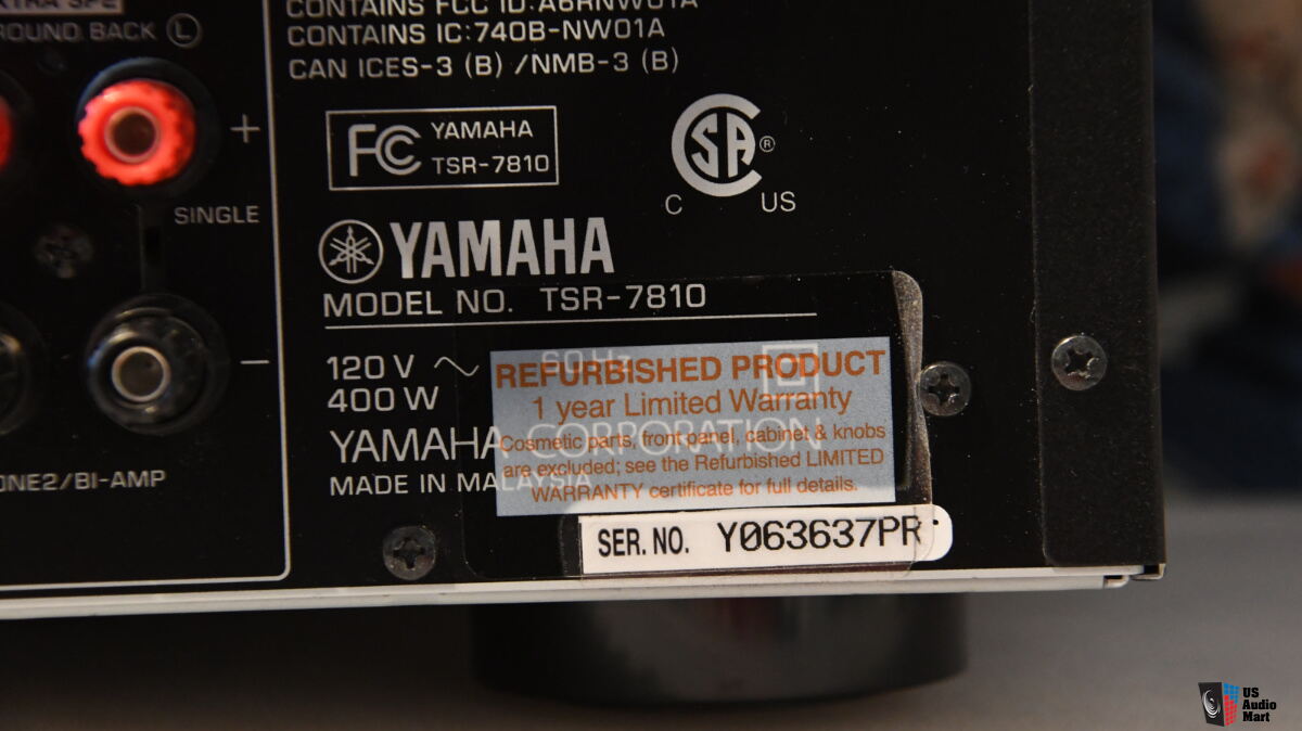 Yamaha TSR-7810 AVR - Near Mint Condition Photo #3413964 - UK Audio Mart