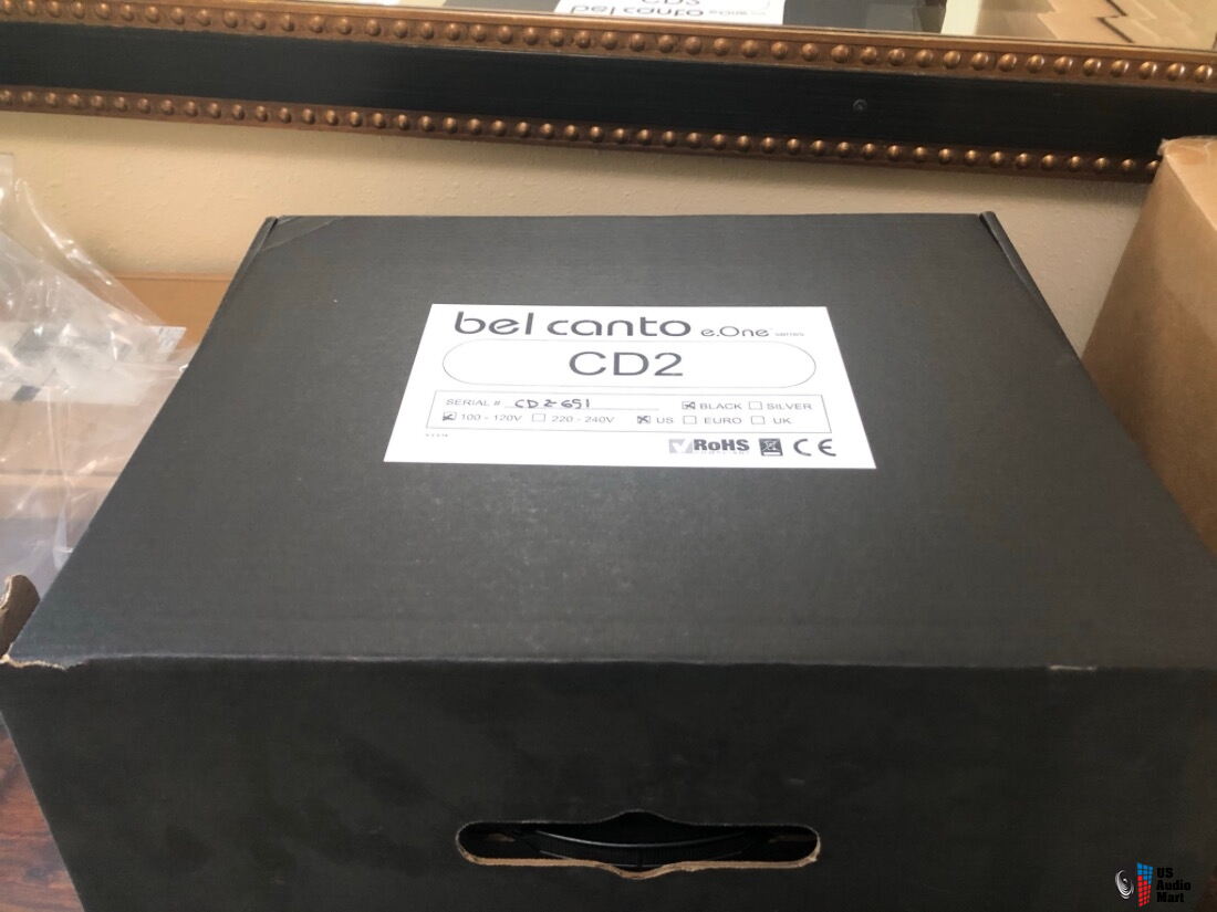Bel Canto CD2 beautiful, rarely offered player with extras Photo ...