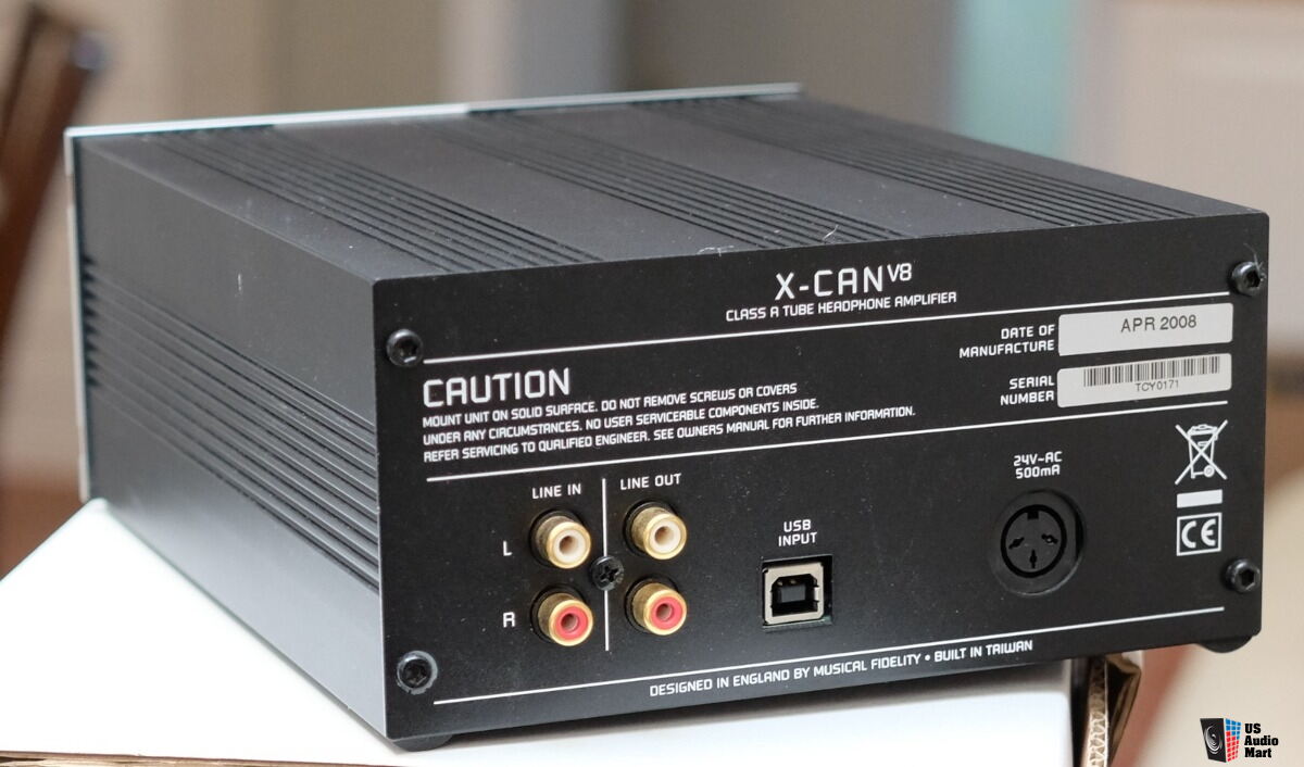 Musical Fidelity XCAN V8 Tube Headphone Amp Photo #3424020 - US Audio Mart