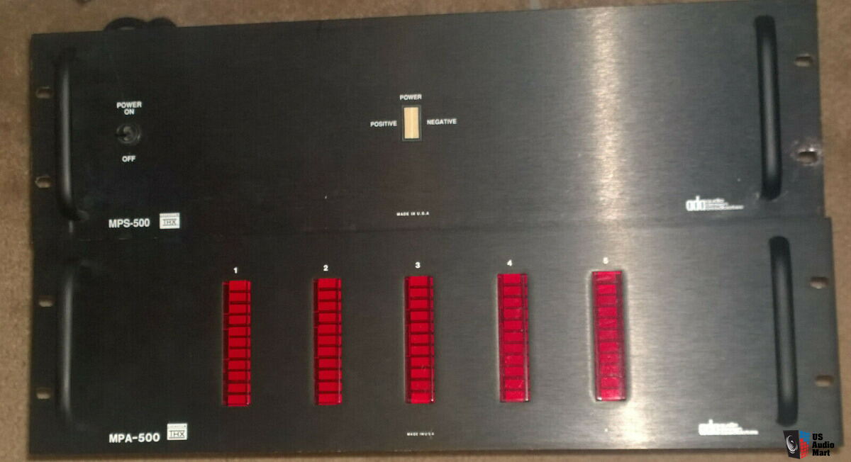 ADA MPA-500 THX 200W 450W RMS x 5 Channels MOSFET 2 Chassis Power ...