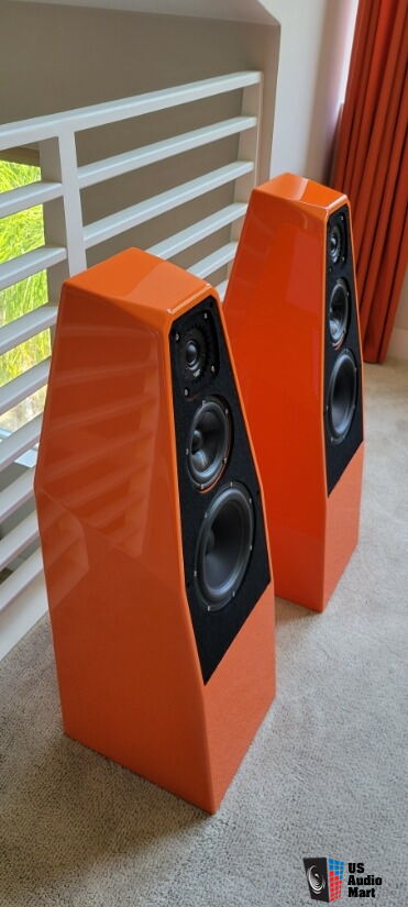 Wilson Audio Sabrina in Upgraded Orange color Photo #3424583 - UK Audio ...