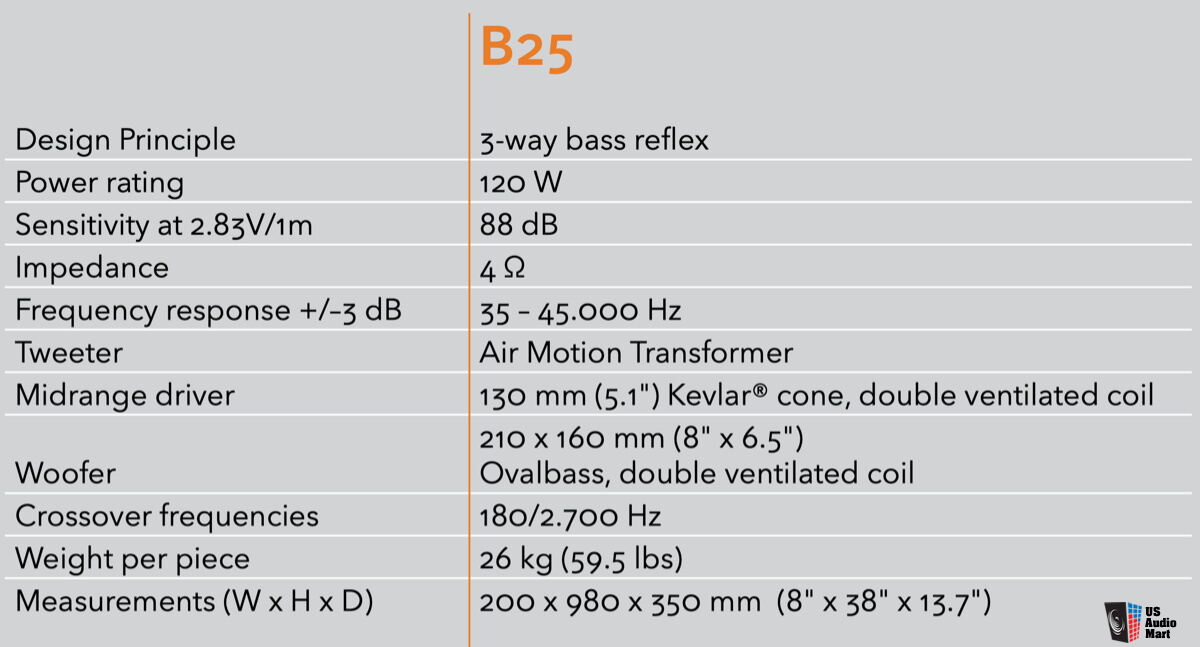 Burmester B25 loudspeakers in Elsberry (genuine wood) Photo #3425111 ...