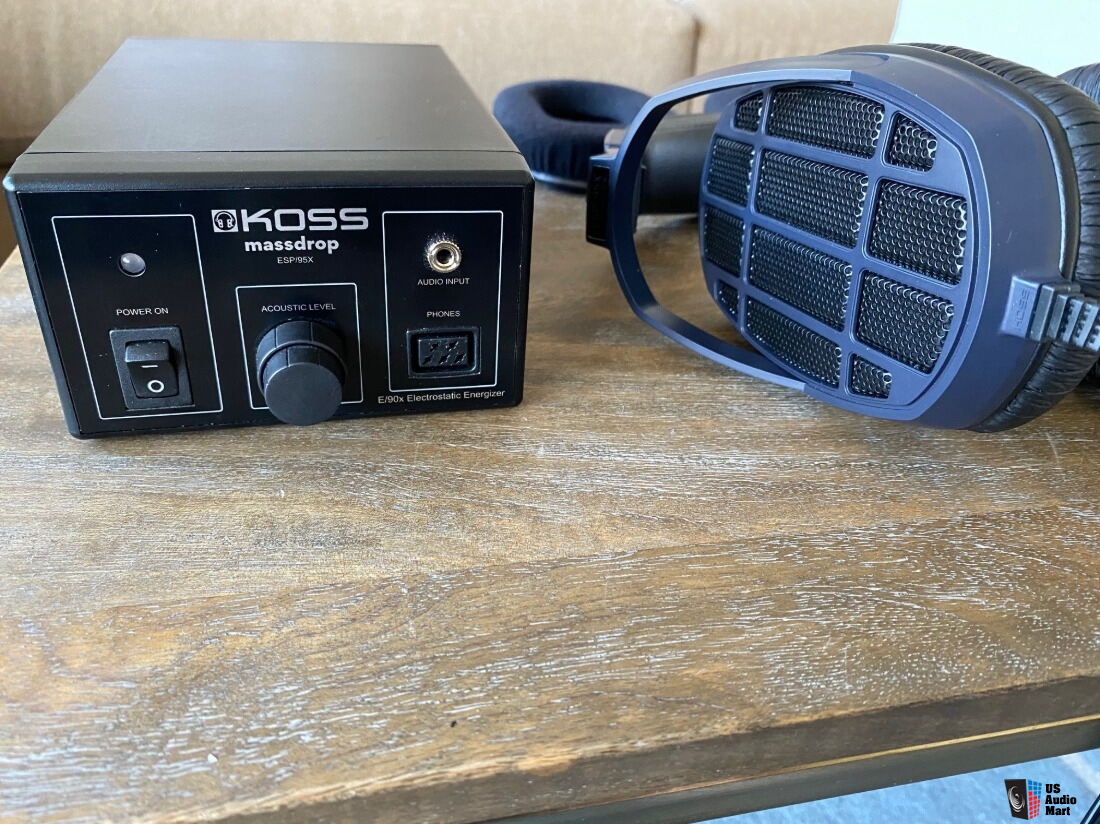 Koss ESP/95X electrostatic headphone and energizer - Mint + Upgrade ...