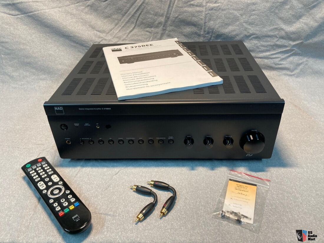 NAD 375BEE 150 Watt Integrated Amplifier Price Reduced Photo 3433446 NAD 375BEE 150 Watt Integrated Amplifier Price Reduced Photo 3433446