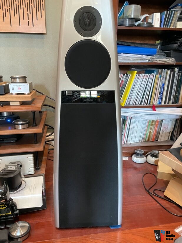 Meridian Audio DSP7000 Digital Active Speakers Silver 24/96 Excellent ...