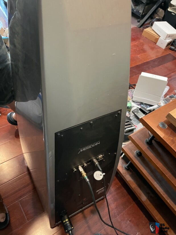Meridian Audio DSP7000 Digital Active Speakers Silver 24/96 Excellent ...