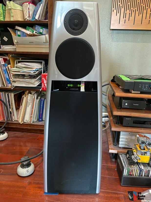 Meridian Audio DSP7000 Digital Active Speakers Silver 24/96 Excellent ...