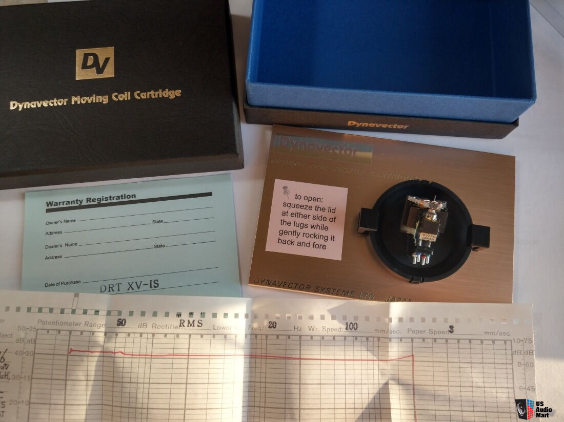 Dynavector DRT XV-1S Low-Output MC Cartridge in Box - State of the Art ...