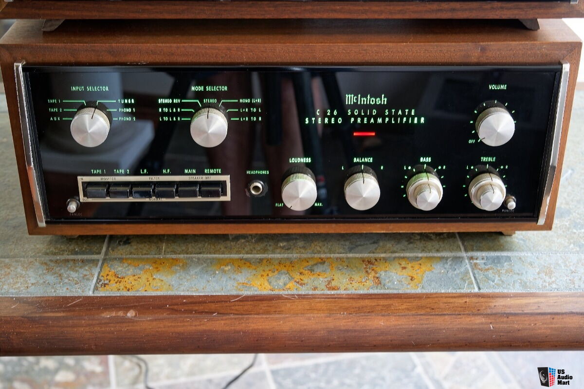 McIntosh MR77 Tuner w/Panloc Wood Case. Just Serviced, Including Full ...
