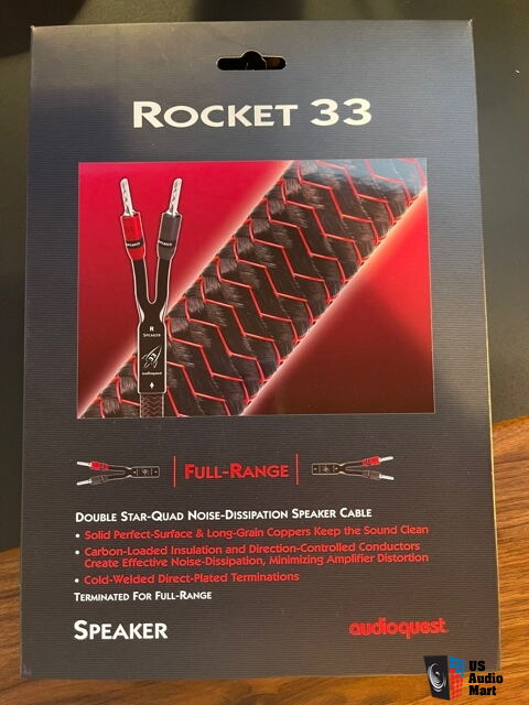 Audioquest Rocket 33 8Ft Pair For Sale - US Audio Mart