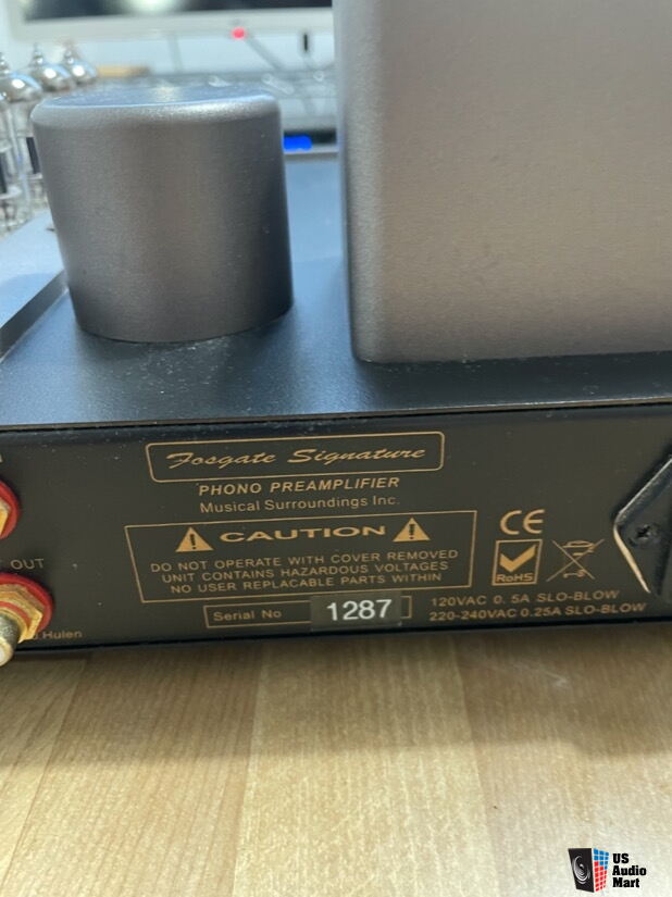Fosgate Signature Phono Stage V2-price reduced! Photo #3446015 - US ...