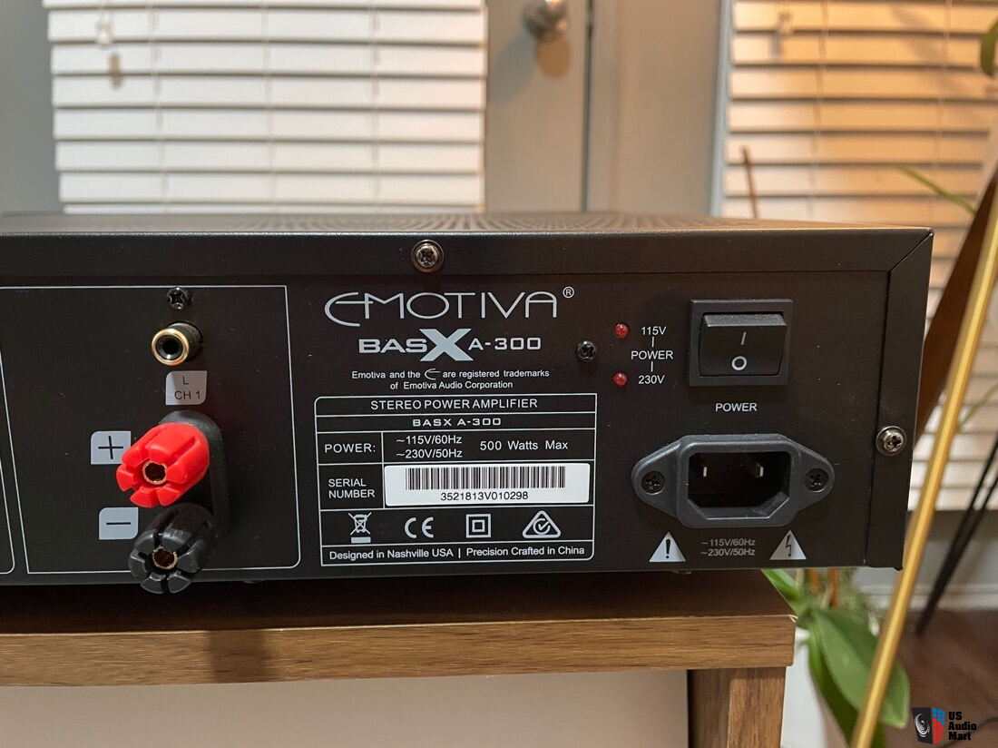Emotiva BasX A-300 Stereo Power Amplifier Photo #3447715 - US Audio Mart
