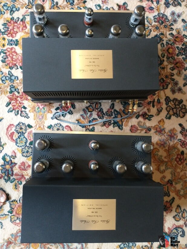 Golden Tube Se40 special edition Matched pair Sonic Craft Upgraded ...